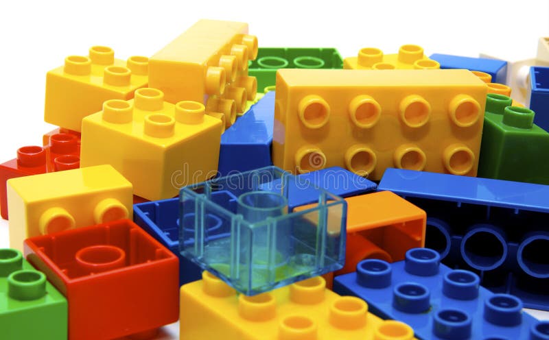 Red Lego blocks editorial photo. Image of learning, model - 27882431
