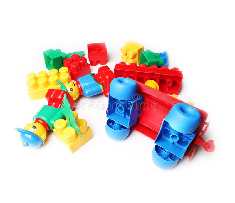 Plastic Blocks for Children Editorial Photo - Image of create, isolated ...