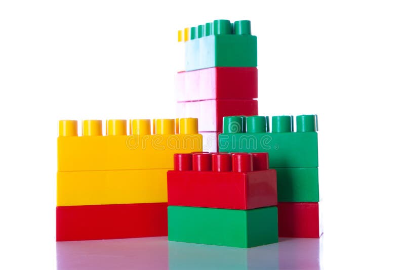 Plastic Blocks W Clipping Path Stock Photos - Free & Royalty-Free Stock ...
