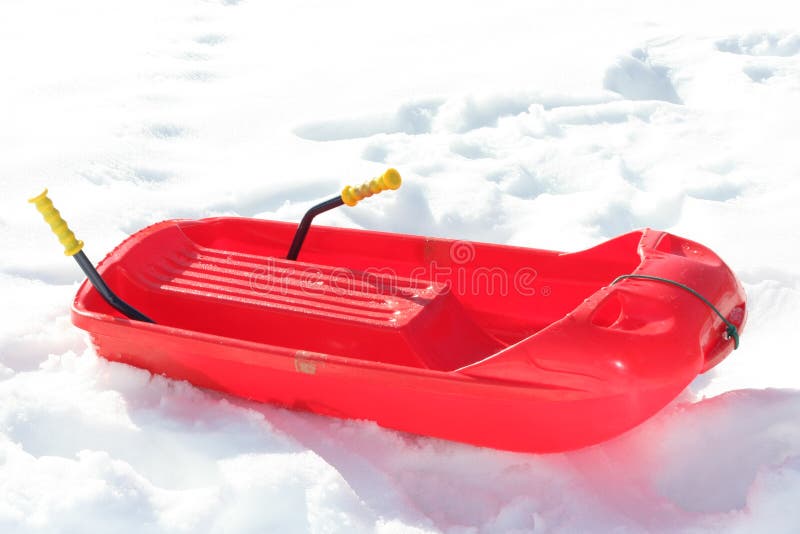 Plastic Bob with Metal Brake Levers for Play and To Descend Stock Image ...