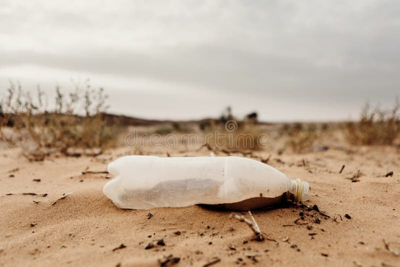 Planet Earth Contaminated with Plastic. Stock Image - Image of ...