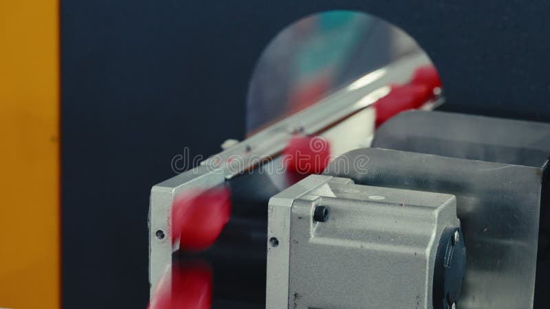 Plastic Bottle Caps Manufacturing Takes Place in Automated Machine ...