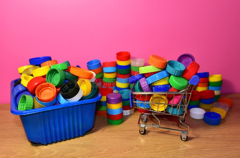 Plastic Bottle Caps for Recycling. Cap Material Acceptance of Plastic ...