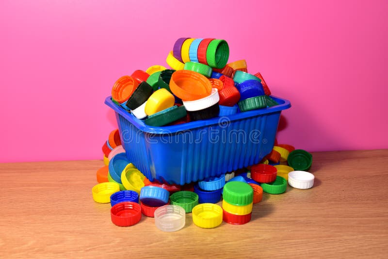 Plastic Bottle Caps for Recycling. Cap Material Acceptance of Plastic ...