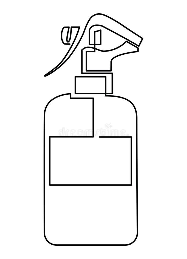 Plastic Bottle Dispenser Pump for Liquid. Blank Product Packaging ...