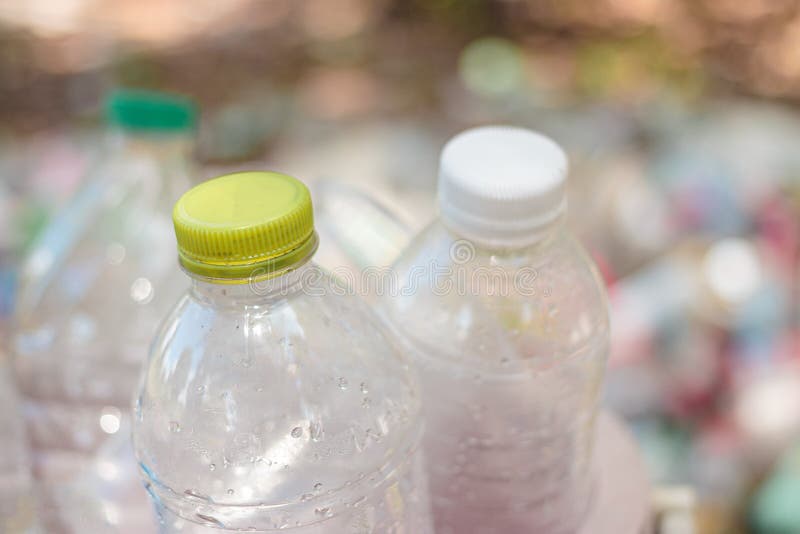 Plastic Bottle Garbage for Recycling Concept Reuse. Stock Photo - Image ...