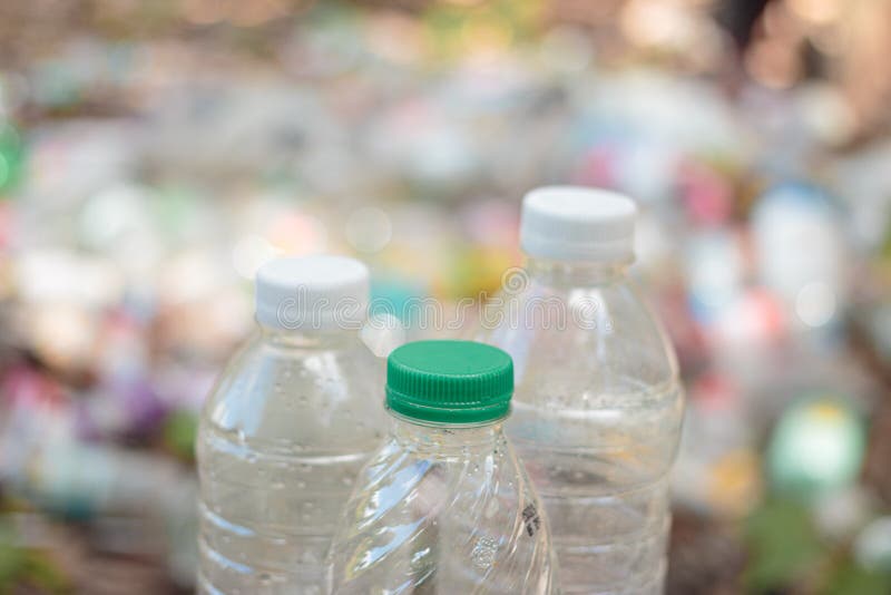 Plastic Bottle Garbage for Recycling Concept Reuse. Stock Image - Image ...