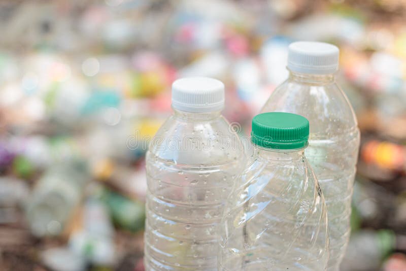 Plastic Bottle Garbage for Recycling Concept Reuse. Stock Photo - Image ...