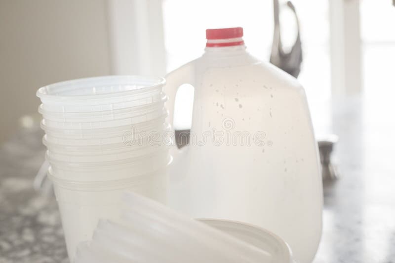 Plastic Bottle Garbage for Recycling Stock Image - Image of garbage ...