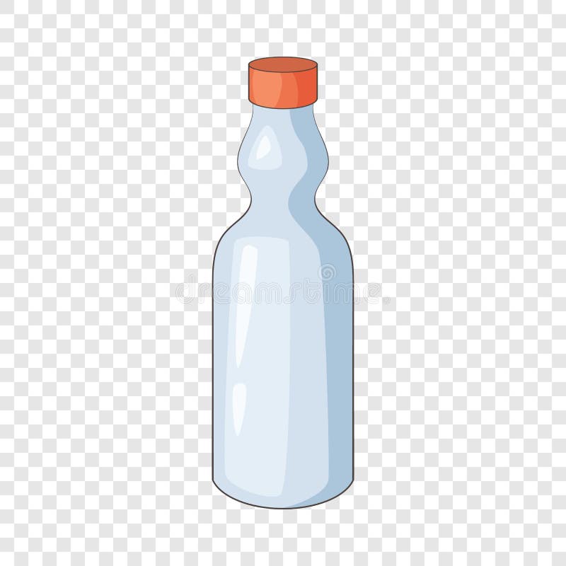 Plastic Bottle Icon, Cartoon Style Stock Vector - Illustration of cool ...