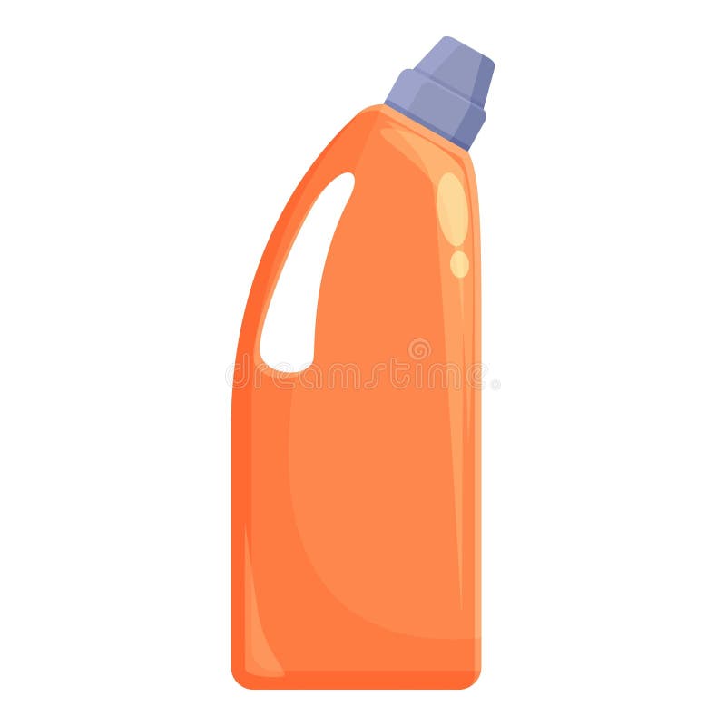 Plastic Bottle Icon Cartoon Vector. Home Laundry Stock Vector ...