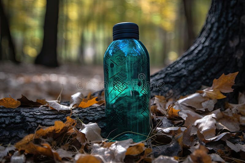 Plastic Bottle Made from Recycled Materials, with Eco-friendly Design ...
