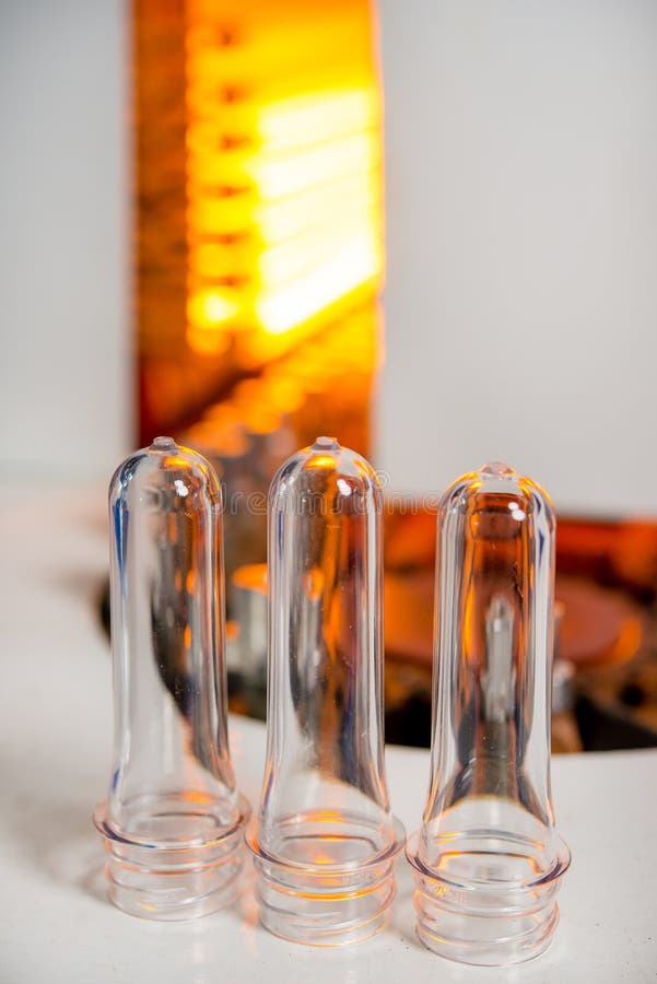 Plastic Bottle Making Process Stock Photo - Image of making, equipment ...