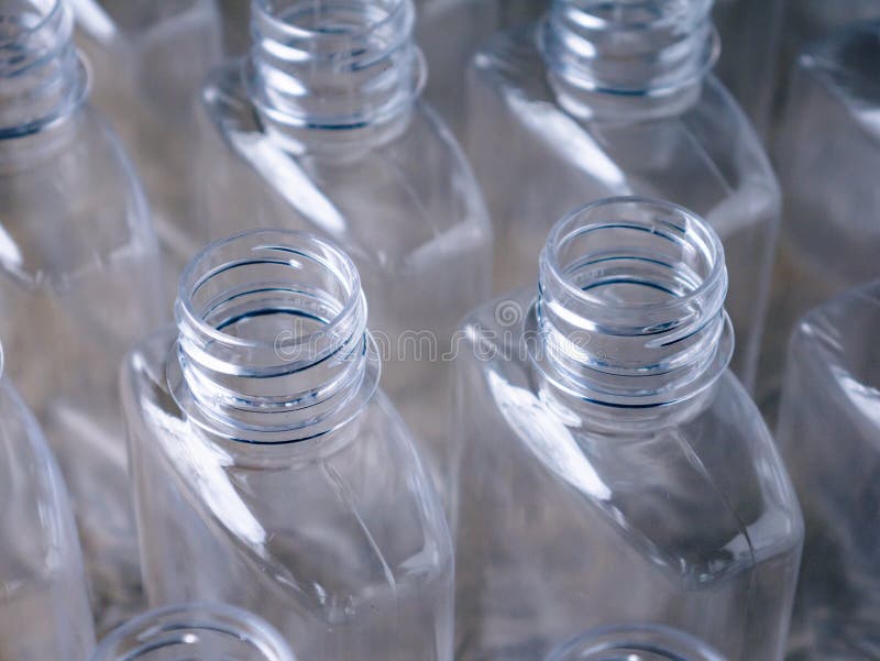 Plastic Bottle Packaging for Beverage Manufacturing Stock Photo - Image ...