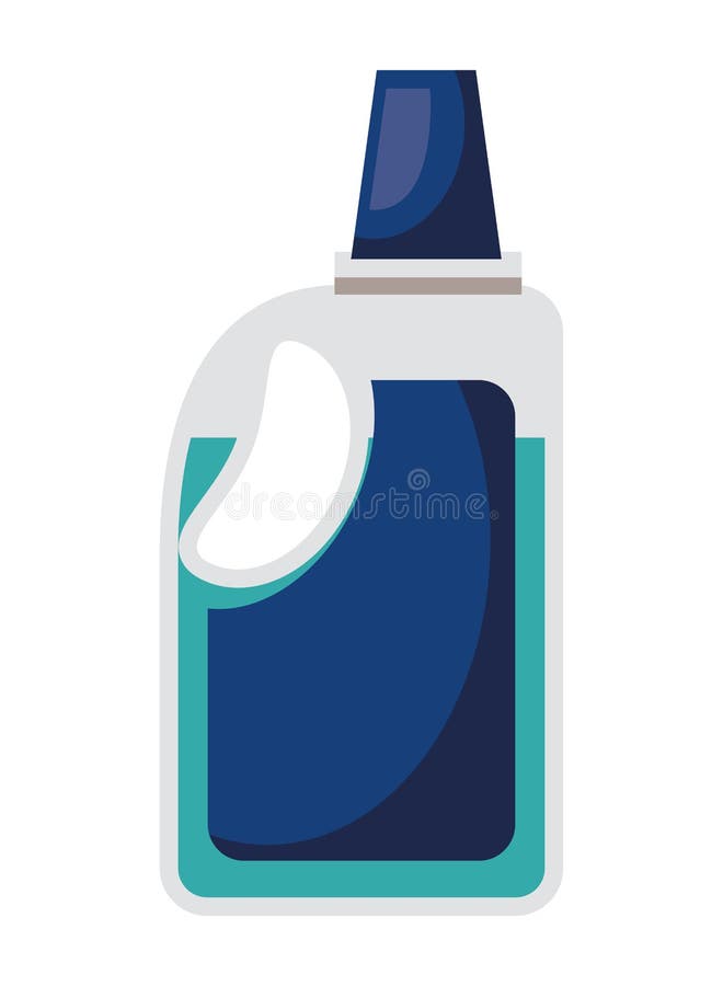 Plastic Bottle Product Clean Icon Stock Vector - Illustration of bright ...