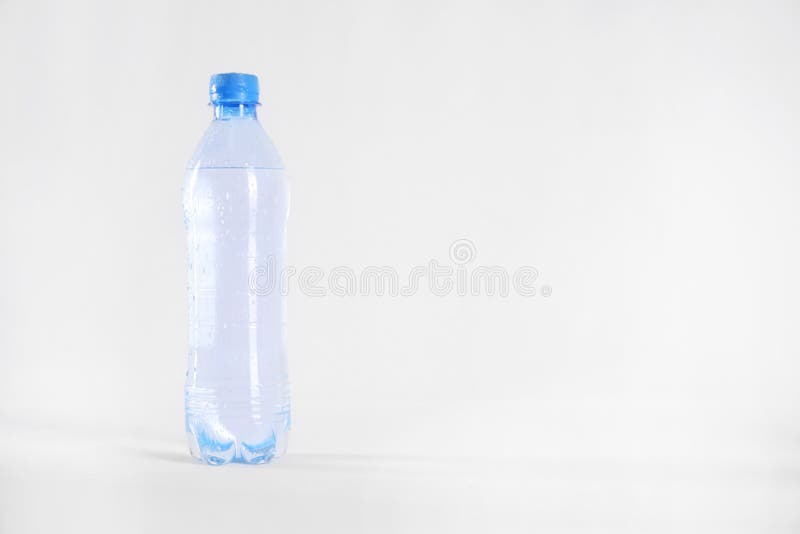 Plastic Bottle with Pure Water Isolated on White Stock Image - Image of ...