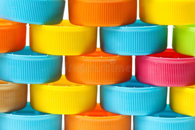 Plastic bottle caps stock photo. Image of nutrition, abstract - 31291206