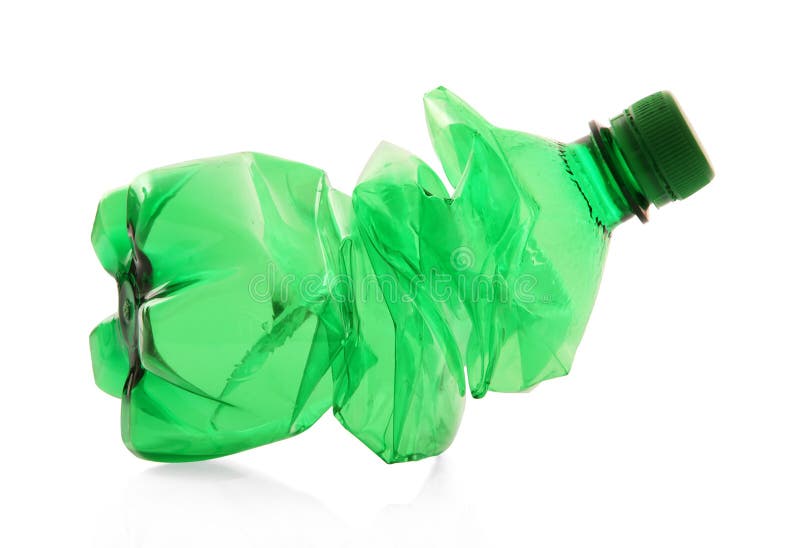 Plastic Bottle in White Background Stock Image - Image of bottle ...
