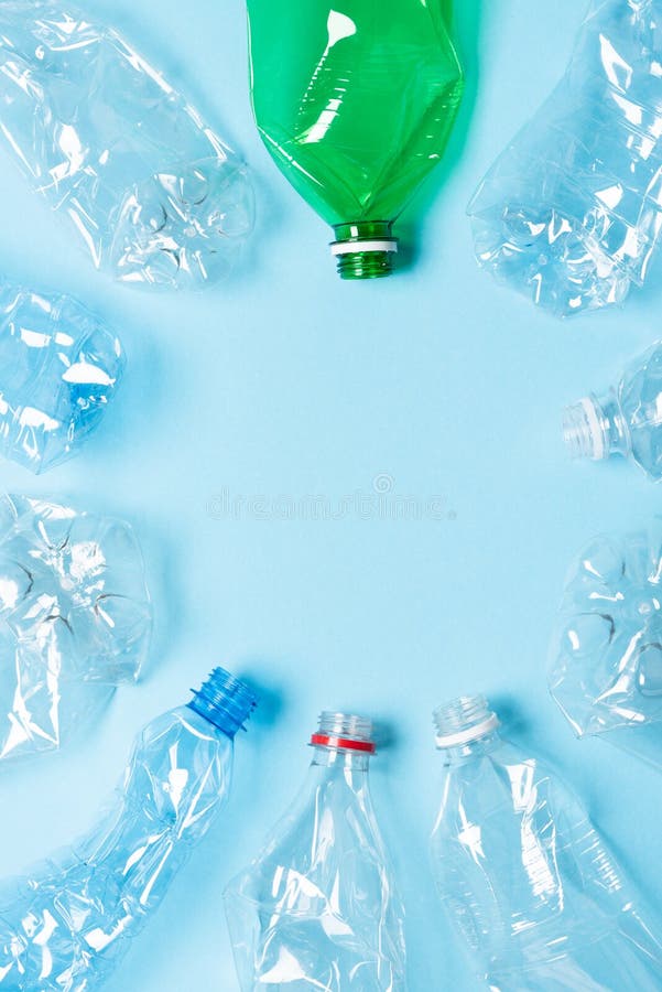 Plastic Bottles Single Use Recycling Stock Photo - Image of pile ...