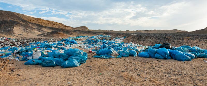 Plastic Bottles and Various Garbage from Hotels in the Wild, Garbage ...