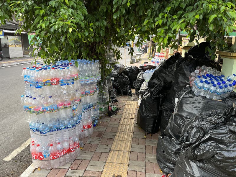 Plastic Bottles Waste Collected from Household Editorial Photography ...