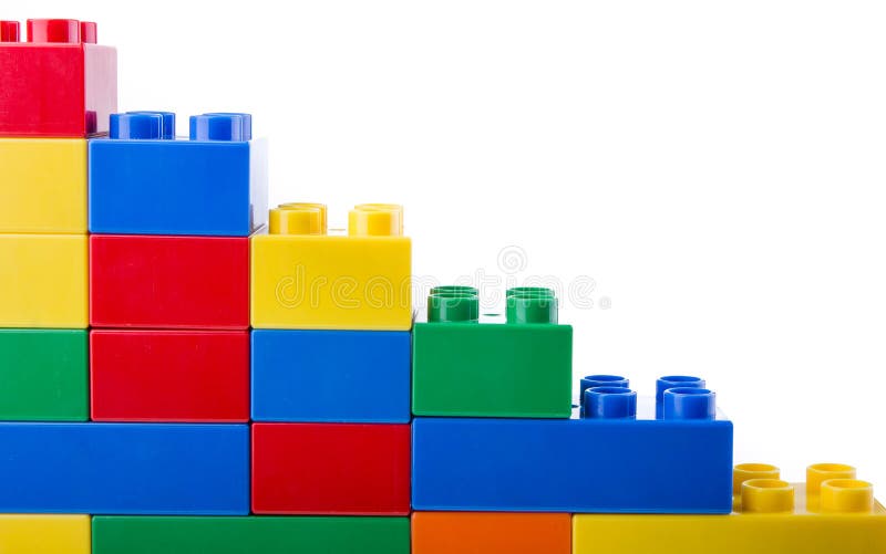 De Bouwstenen van Lego stock foto. Afbeelding bestaande uit building ...