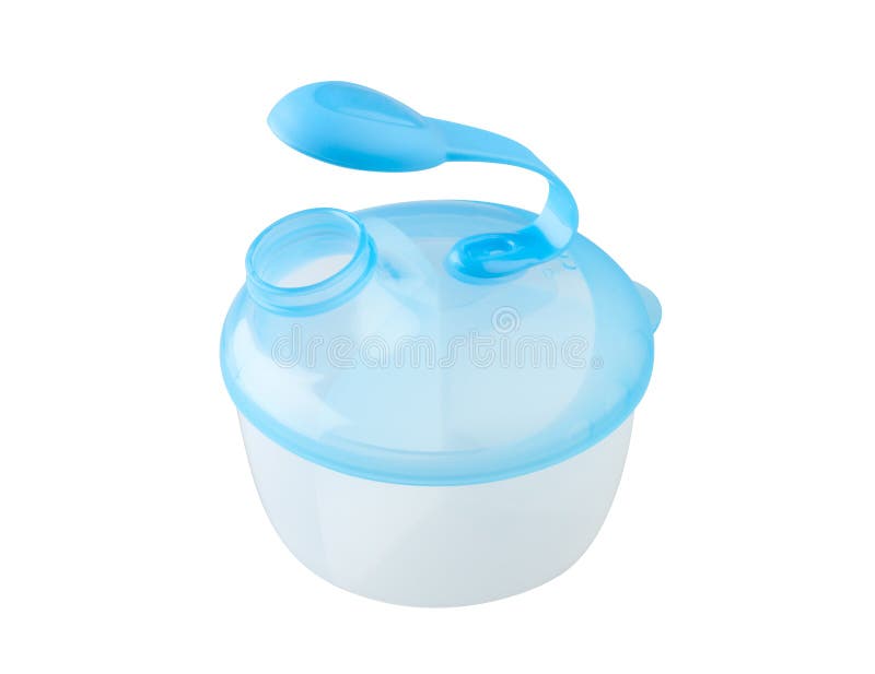 Plastic Box for Keeping Baby Dairy Milk Stock Photo - Image of baby ...