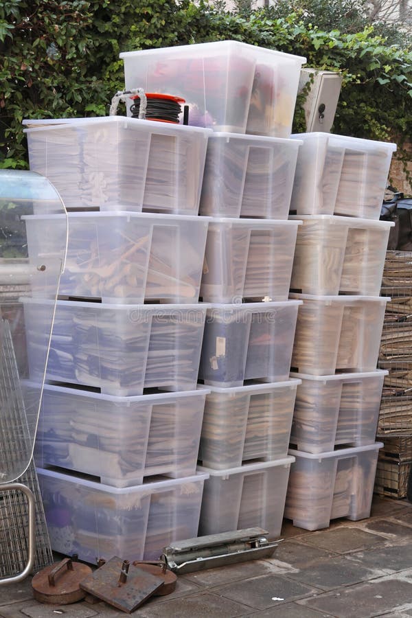 Plastic Boxes stock image. Image of equipment, plastic - 120133303