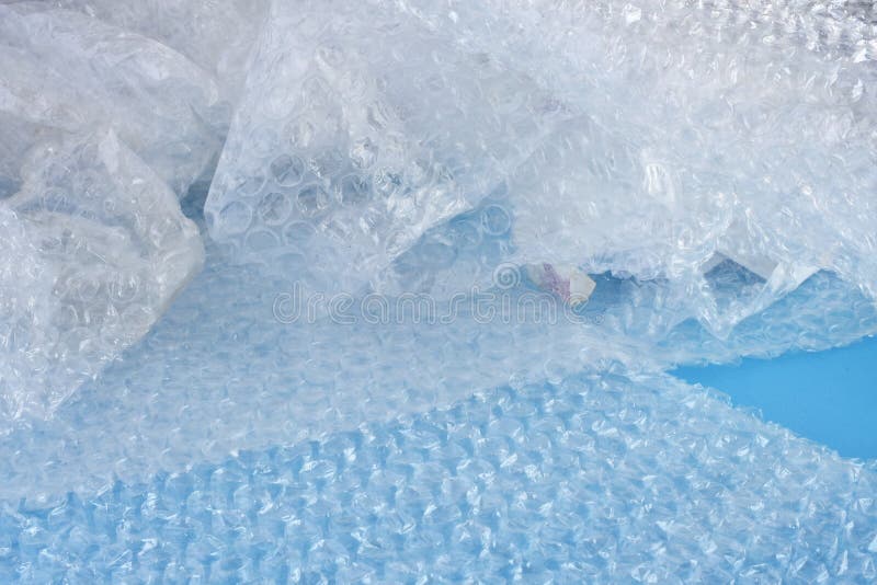 Plastic Bubble Wrap Texture Stock Photo - Image of protection, fragile ...