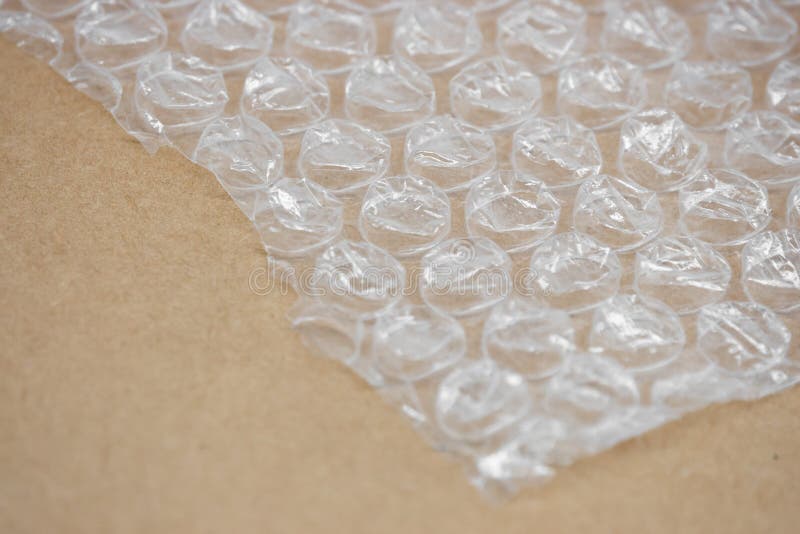 Plastic Bubbles for Product Shipping, Packaging Concept Stock Photo ...