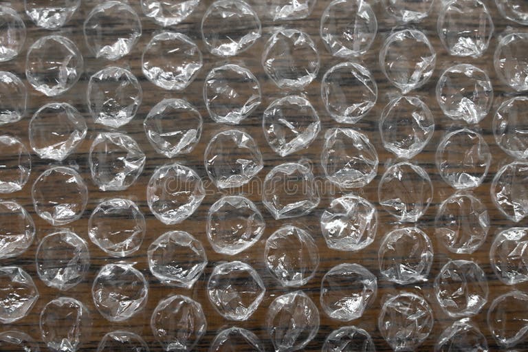 Plastic Bubbles for Product Shipping, Packaging Concept Stock Image ...