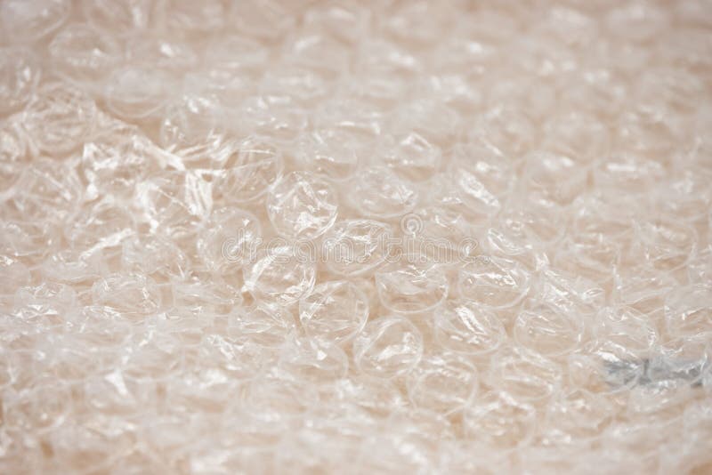 Plastic Bubbles for Product Shipping, Packaging Concept Stock Image ...