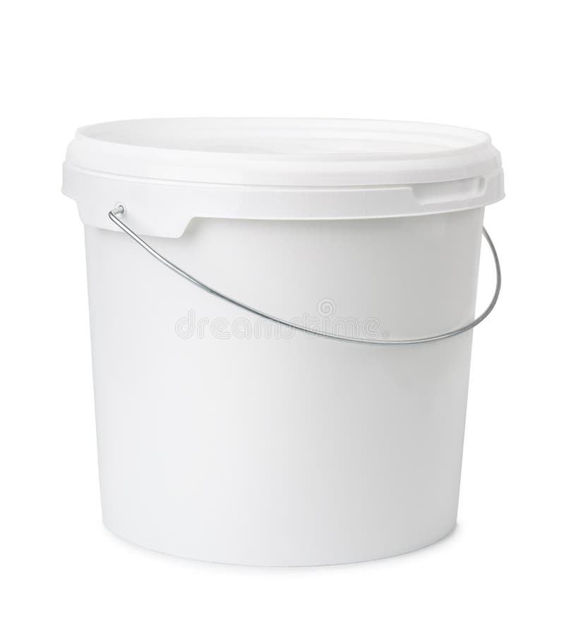 Plastic bucket stock photo. Image of white, domestic - 21404210