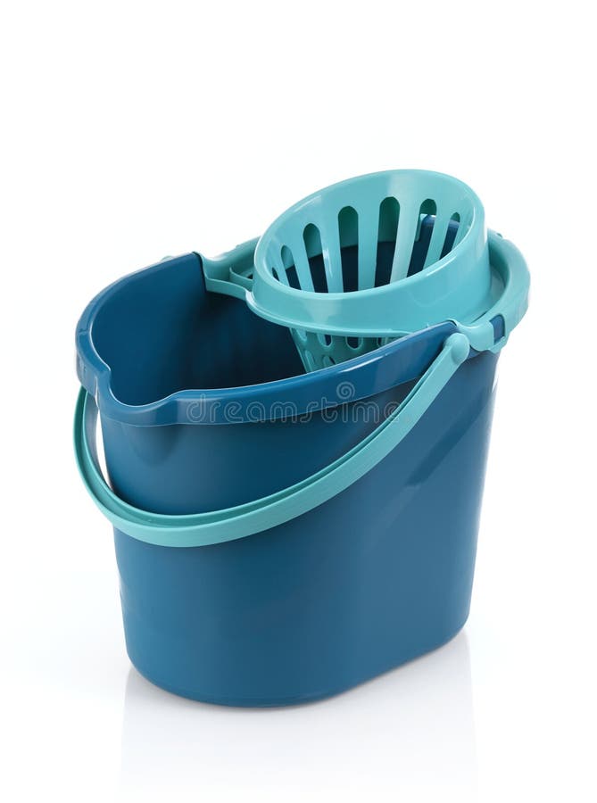White Plastic Bucket No Handle Stock Photos - Free & Royalty-Free Stock ...