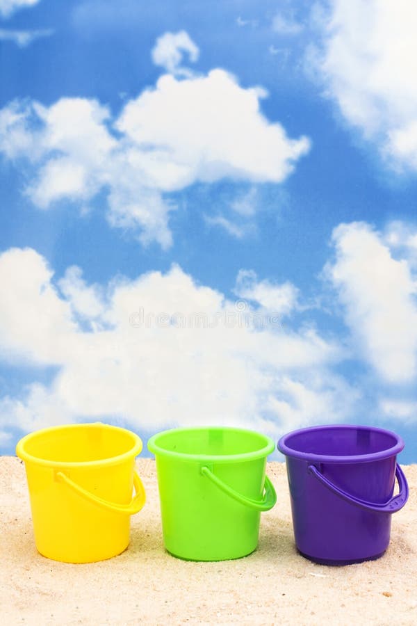 Plastic Buckets stock image. Image of build, objects, copy - 4808809