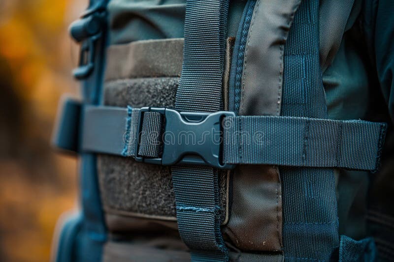 Plastic Buckle Securely Fastened Backpack Strap Stock Photos - Free ...