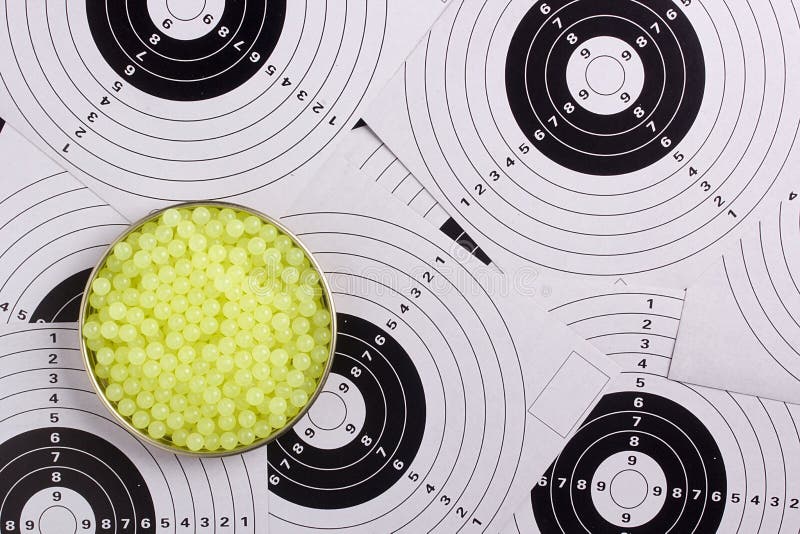 Plastic bullets stock photo. Image of equipment, projectile - 31823506