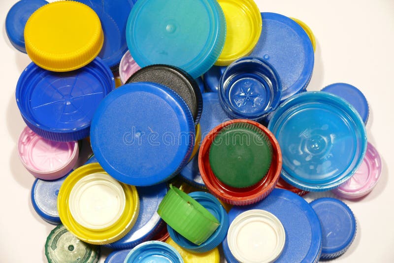 Plastic caps stock image. Image of plastic, colour, caps - 7181299