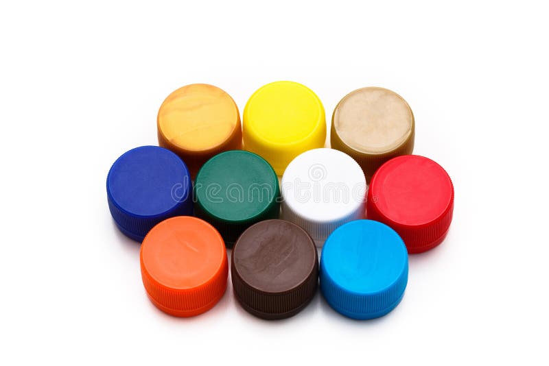 Plastic caps stock photo. Image of multi, blue, green - 90628168
