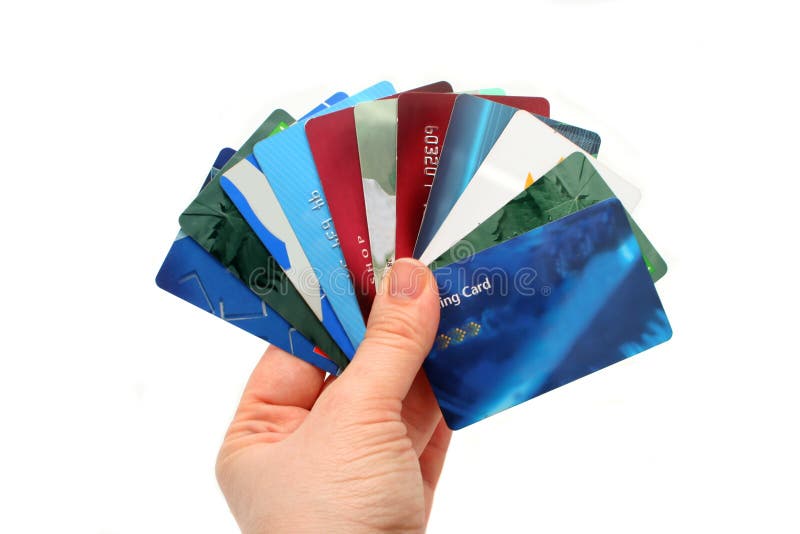 Credit and debit cards stock image. Image of account, bank - 8014845