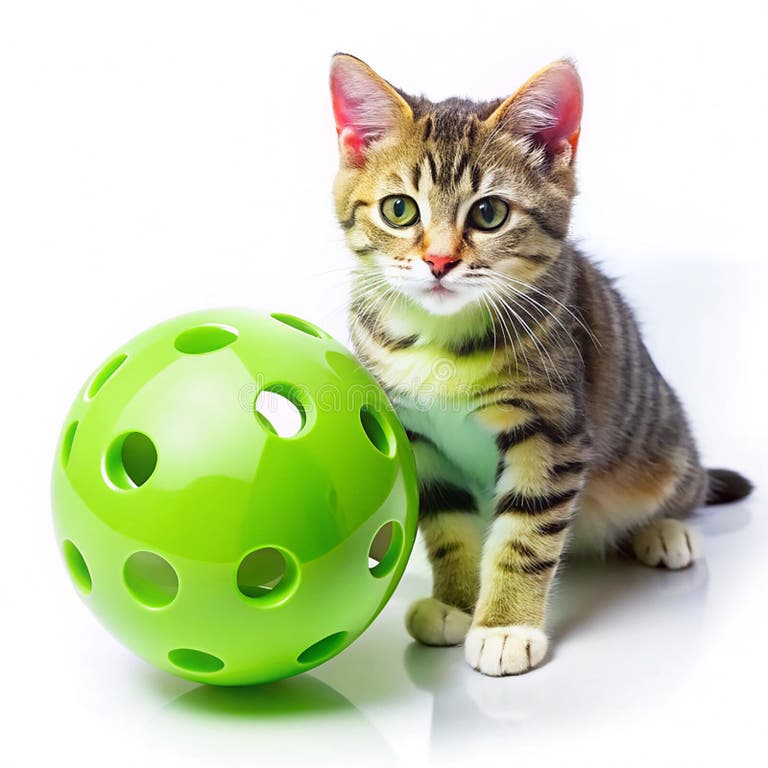Interactive Cat Toy Ball Stock Illustrations – 128 Interactive Cat Toy ...