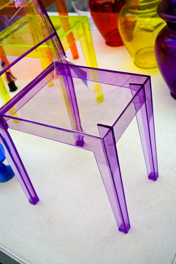 Plastic chair stock image. Image of decor, yellow, seat - 12096319