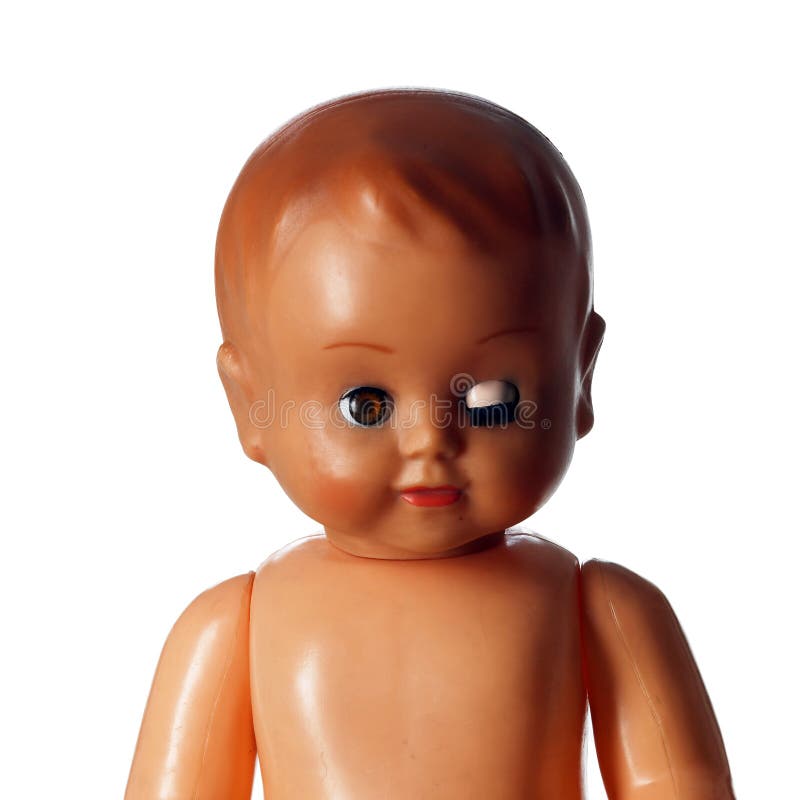 Antique doll face stock image. Image of expressions, cracked - 535645