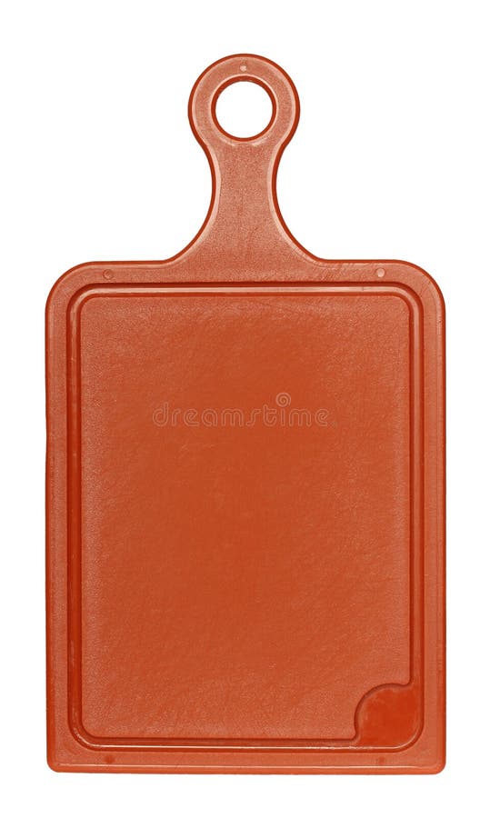 Red plastic cutting board stock image. Image of domestic - 47423293