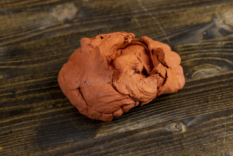 A Special Paste with the Addition of Orange Clay for Creativity and ...