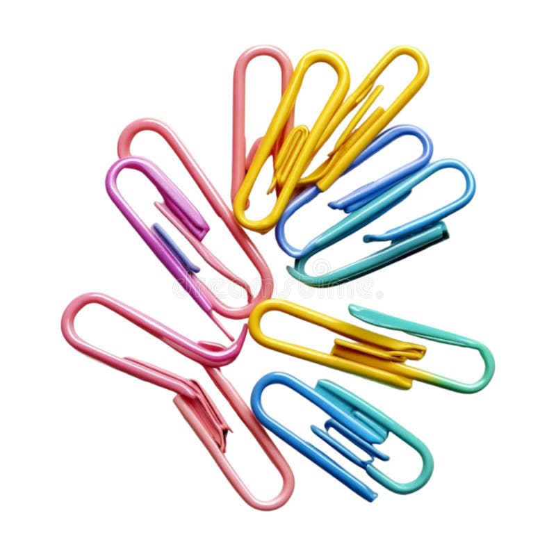 Plastic Clips on Transparent Background - Ai Generated Stock ...