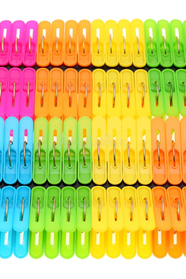 Plastic clothespin stock image. Image of color, fastener - 37840745