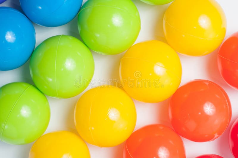 Plastic colored balls stock photo. Image of holiday, pool - 89413490