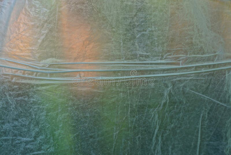 Plastic Colored Texture of a Piece of Cellophane Stock Photo - Image of ...