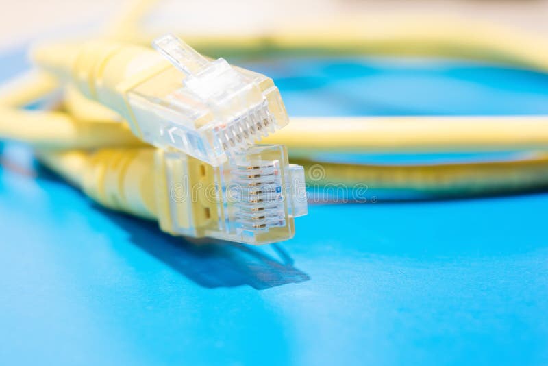 Twisted Man from a Computer Cable Stock Image - Image of communications ...